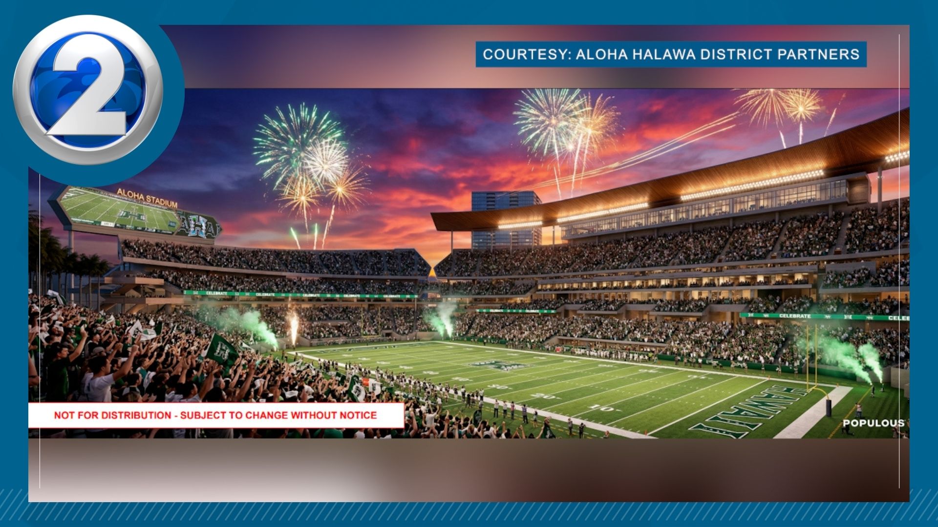 New Aloha Stadium renderings: ‘No bench seating!’ – KHON2