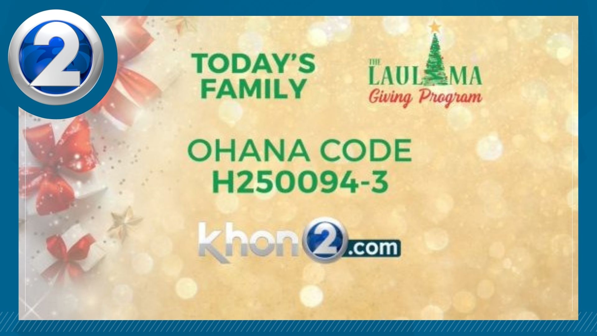 Support sought for Maui family grieving wildfire tragedy – KHON2