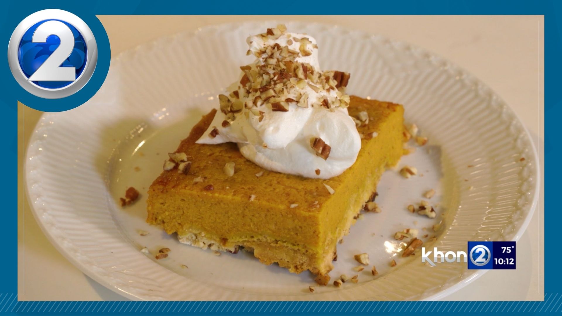 Sam Choy’s pumpkin crunch will be a hit at your Thanksgiving – KHON2