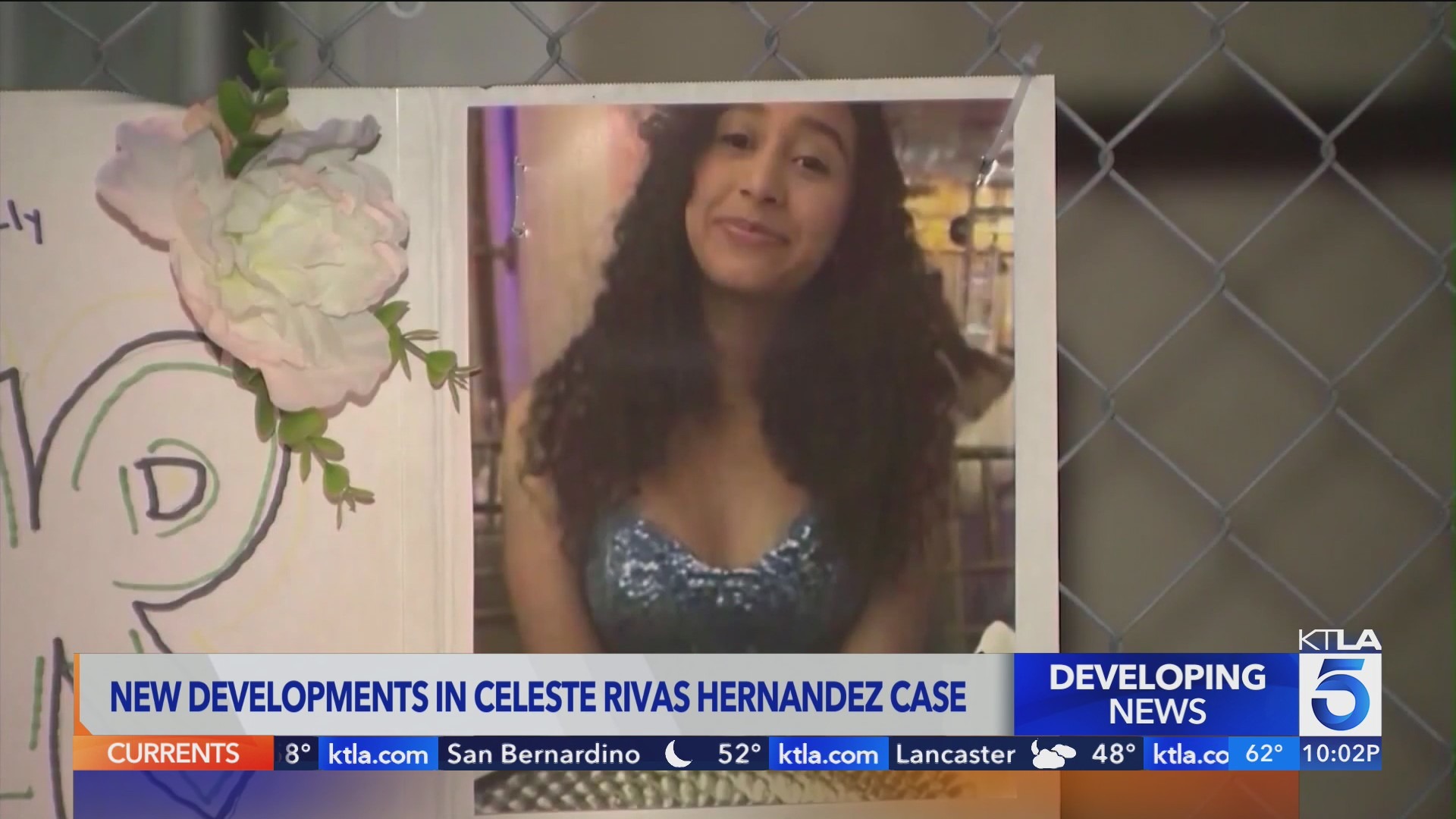 Celeste Rivas Hernandez’s body reportedly found partially frozen – KTLA