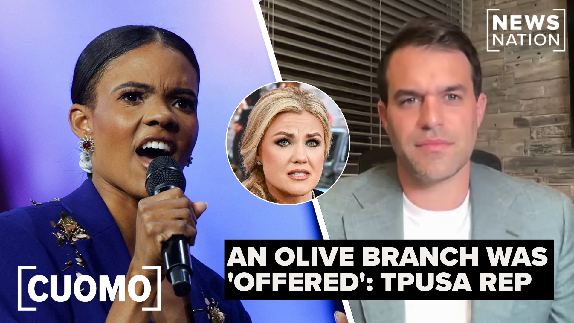 TPUSA’s Andrew Kolvet hoping Candace Owens takes olive branch | CUOMO ...