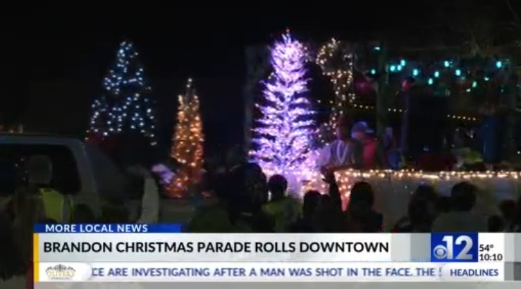 Brandon Christmas Parade rolls through downtown area – WJTV