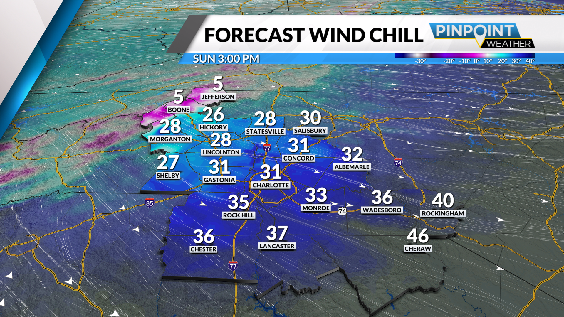 Arctic blast may bring cold and snow to the Carolinas later this week ...