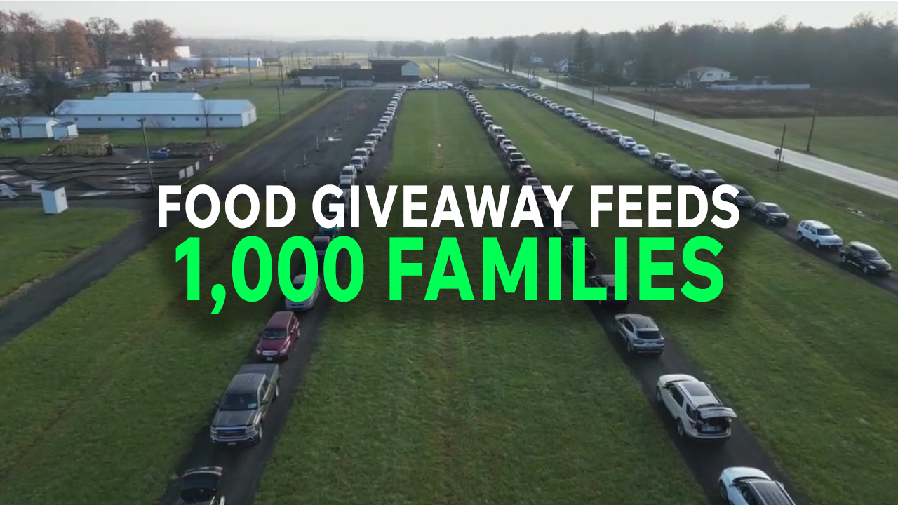 Local food giveaway feeds 1,000 families – WKBN.com