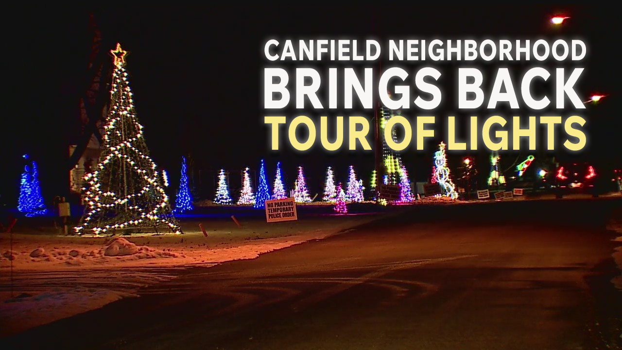 Canfield neighborhood brings back Tour of Lights – WKBN.com