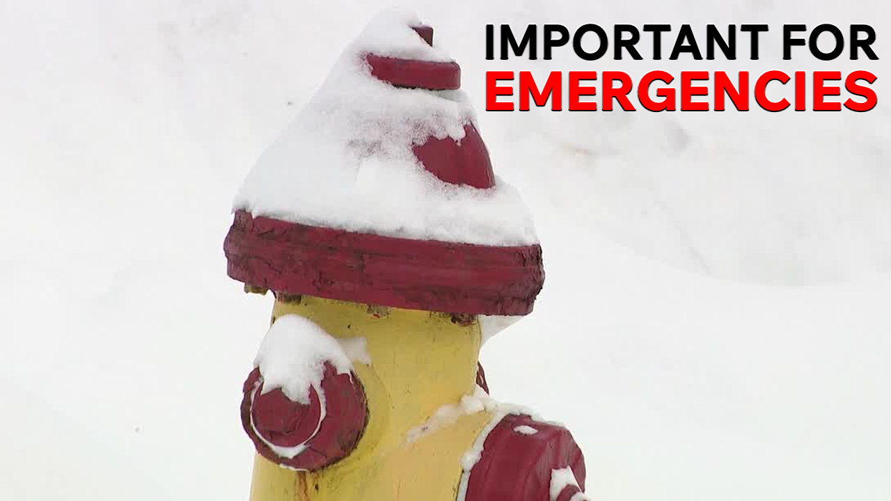 Why clearing snow from fire hydrants is important for emergencies ...